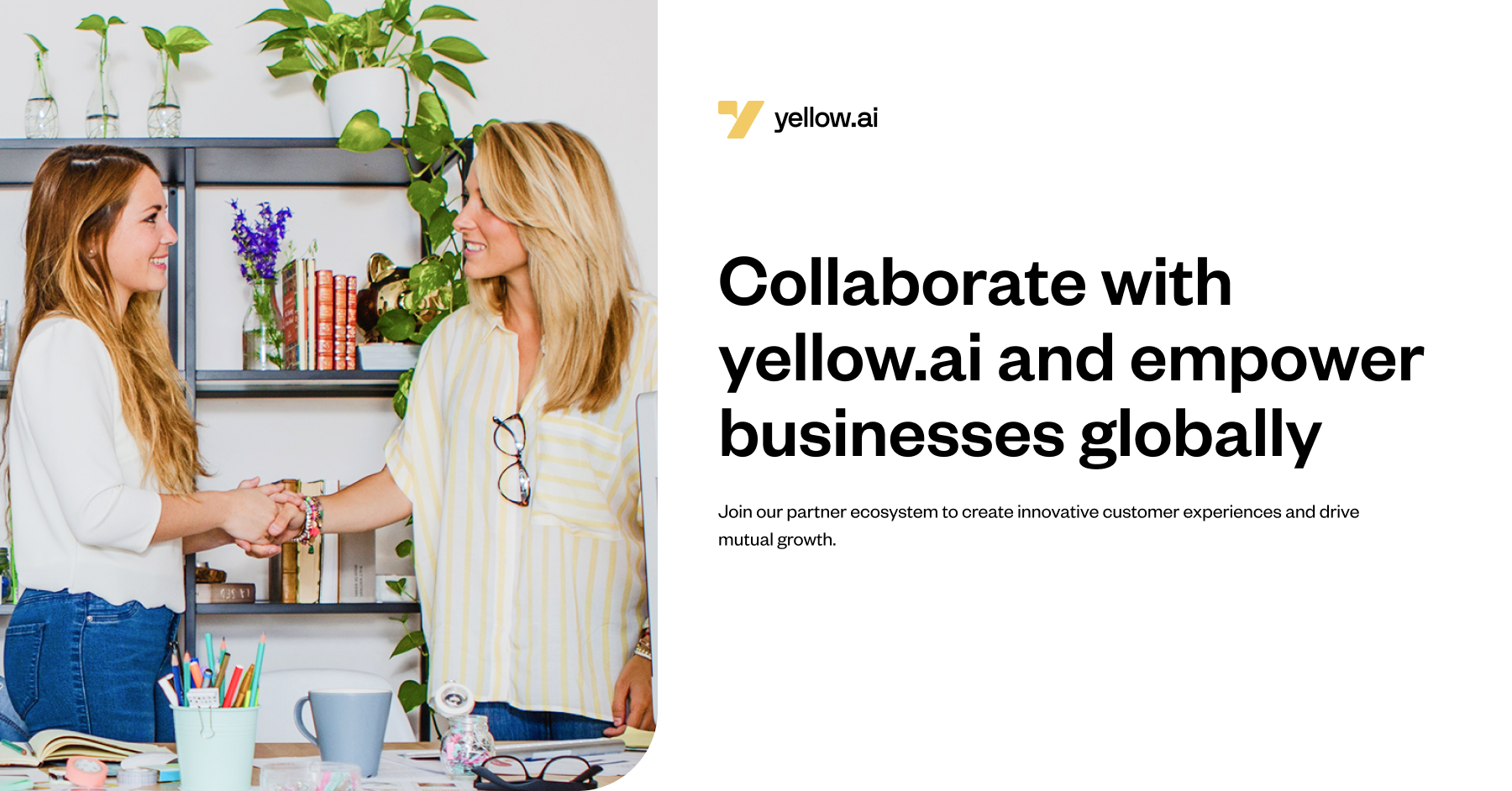 Partner With Us - Yellow.ai